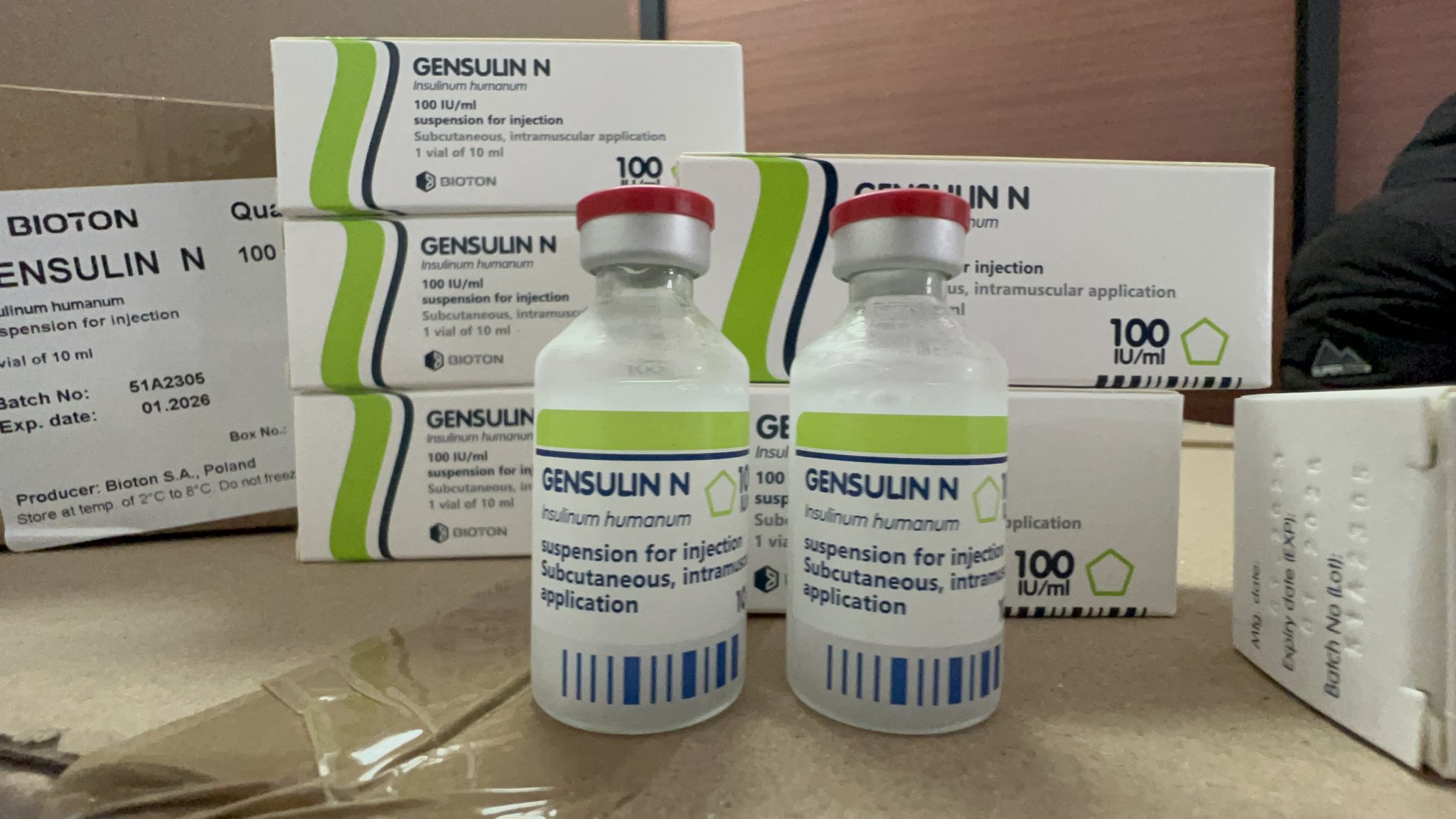 Nuevo cargamento de 70 mil dosis de insulina llegó al país – Ministerio de Salud Pública