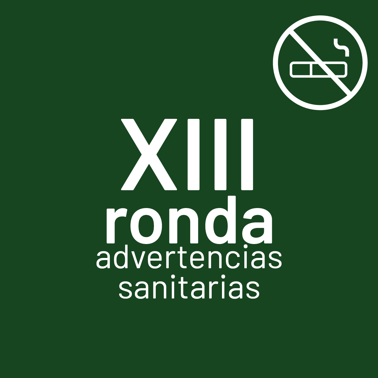 Rondas De Advertencias Sanitarias Para Envases De Productos De Tabaco